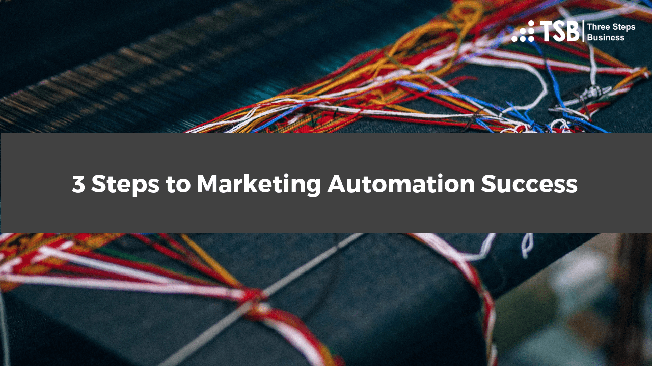 3 Steps for Marketing Automation Success
